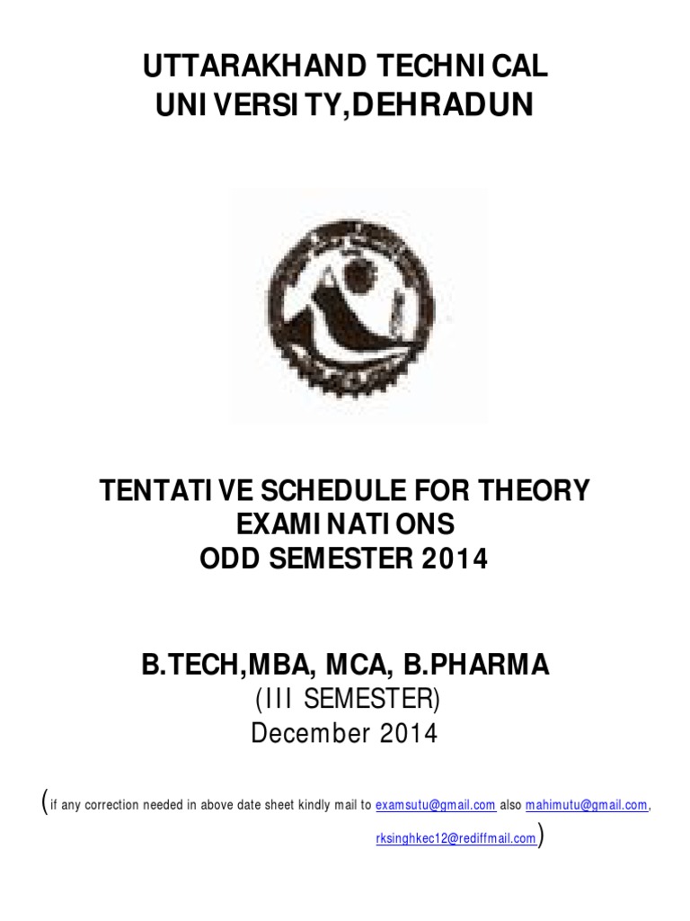 Dehradun: Uttarakhand Technical University | PDF | Electronics ...