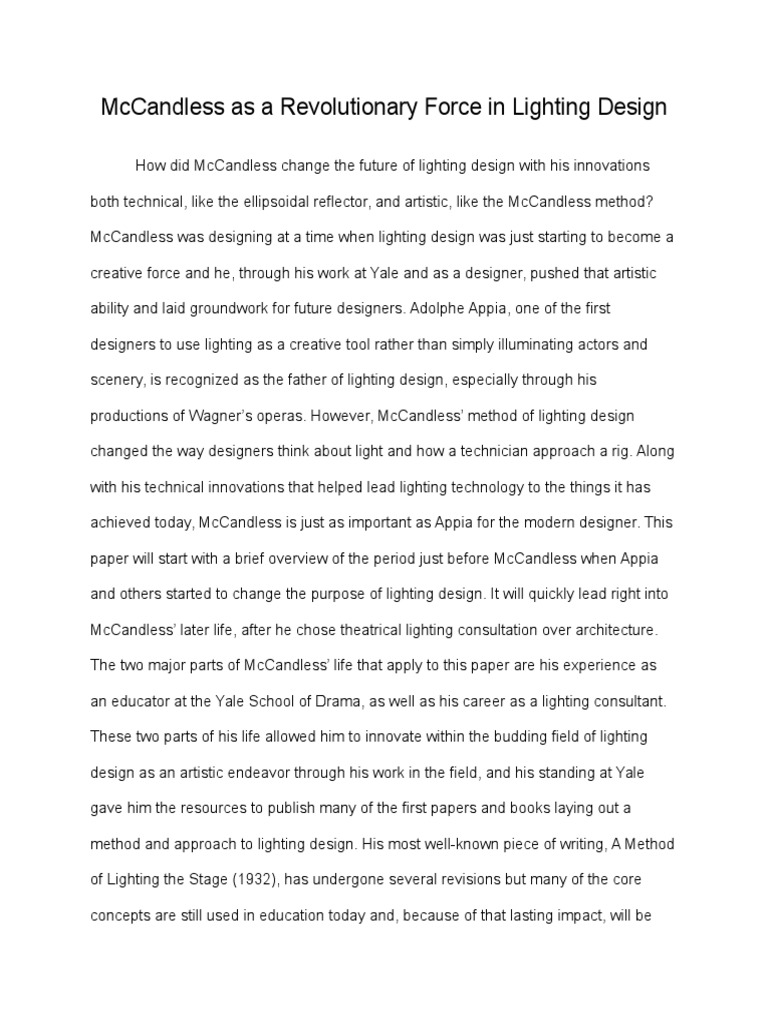 Stanley McCandless | PDF | Color | Lighting