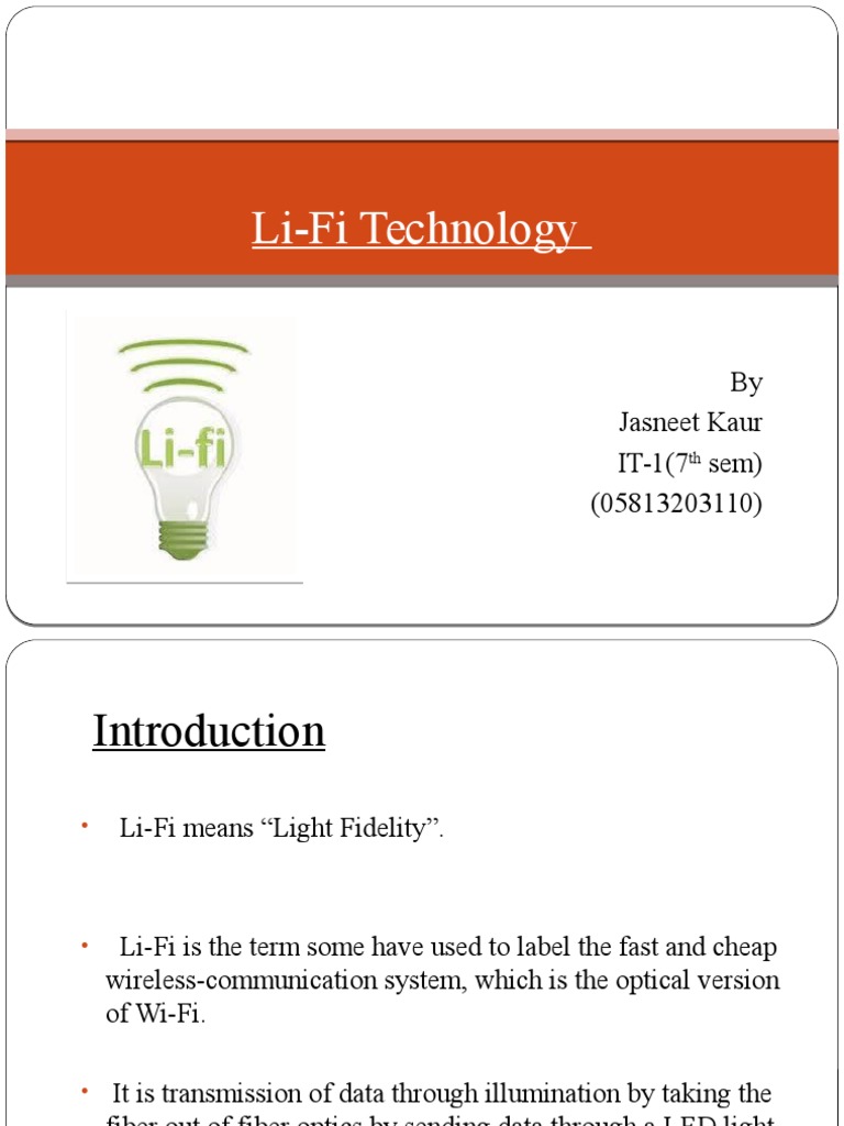 Li Fi Technology | PDF | Art