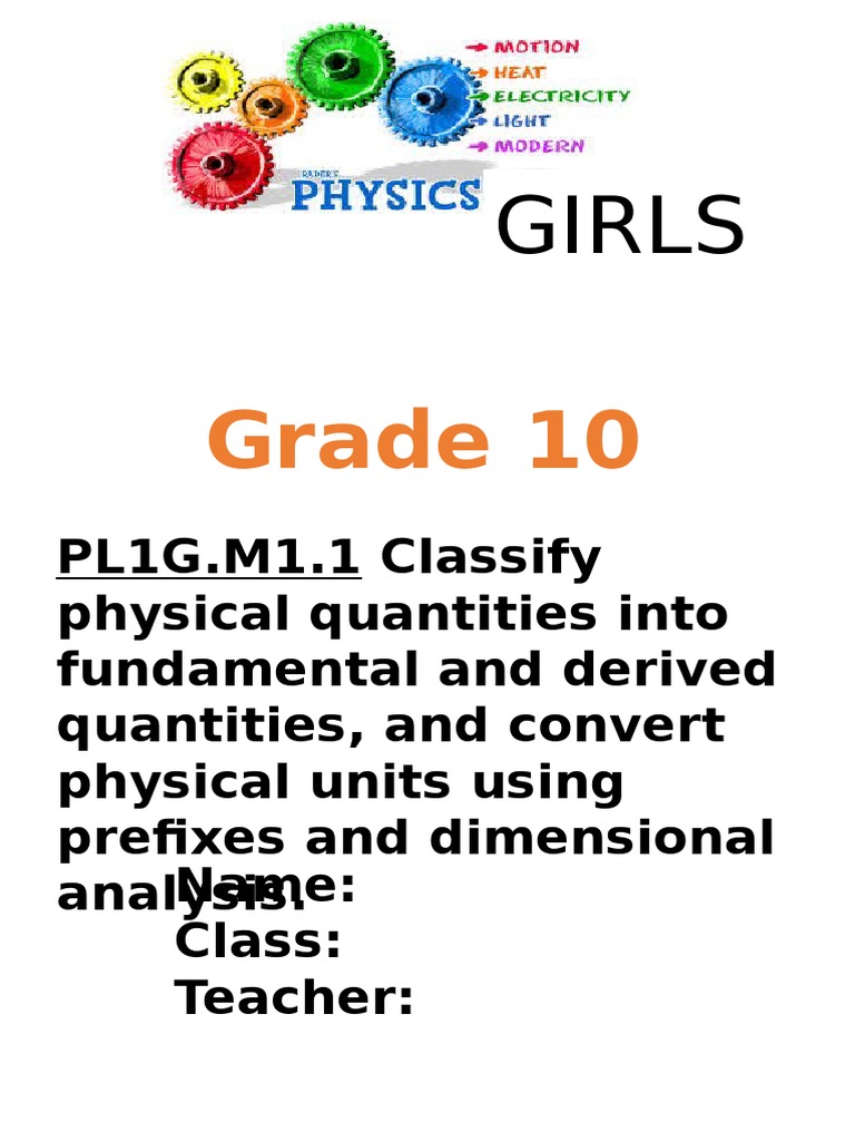 Grade 10: Girls | PDF