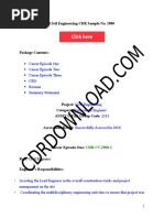 Sample CDR For Civil Engineering, ReviewMyCDR | PDF | Project ...