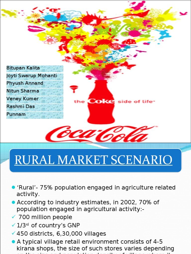 Coca Cola Rural Market | Download Free PDF | Coca Cola | Beverages