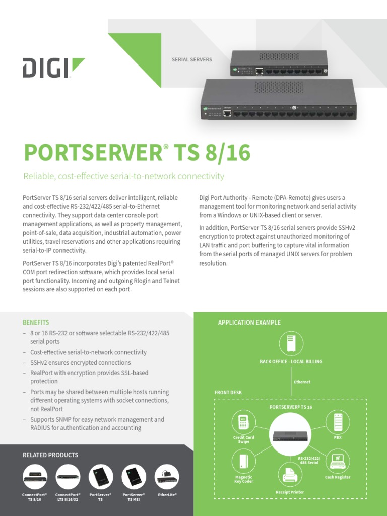 PRD Ts Portserverts816 | Download Free PDF | Port (Computer Networking) | Server (Computing)