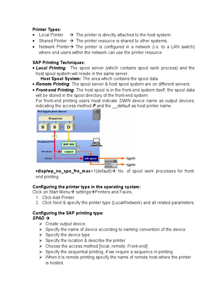 Spool Administration | PDF | Input/Output | Server (Computing)