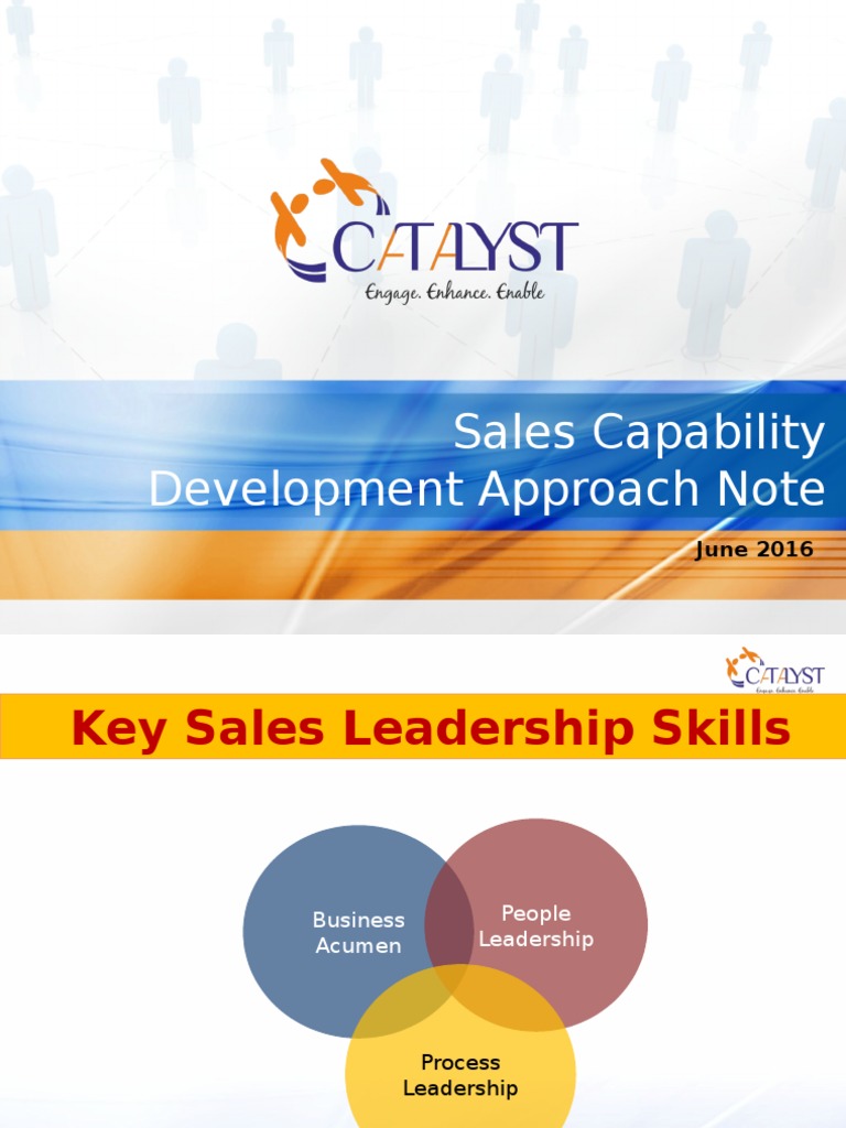 Sales Capability Development Approach Note | PDF | Employee Retention ...