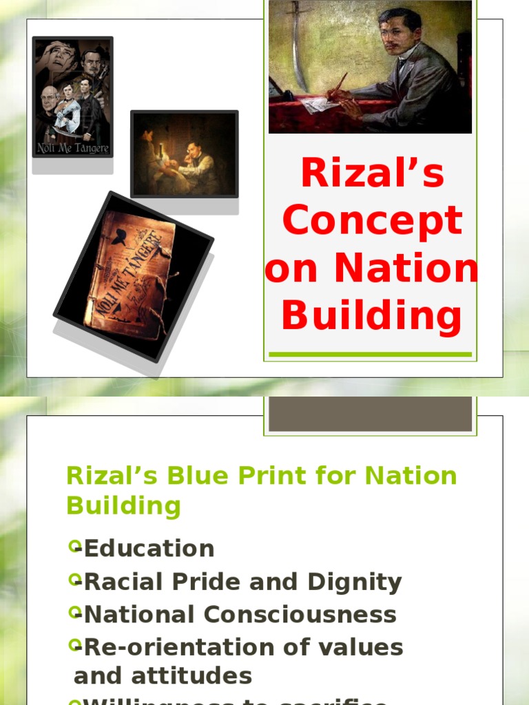 Rizal's Concept On Nation Building | PDF | Philippines