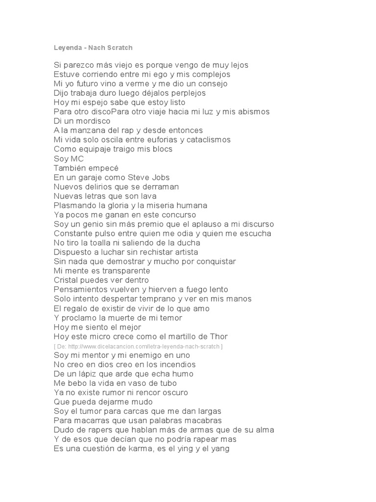 Letras Rap | PDF | España | Amor