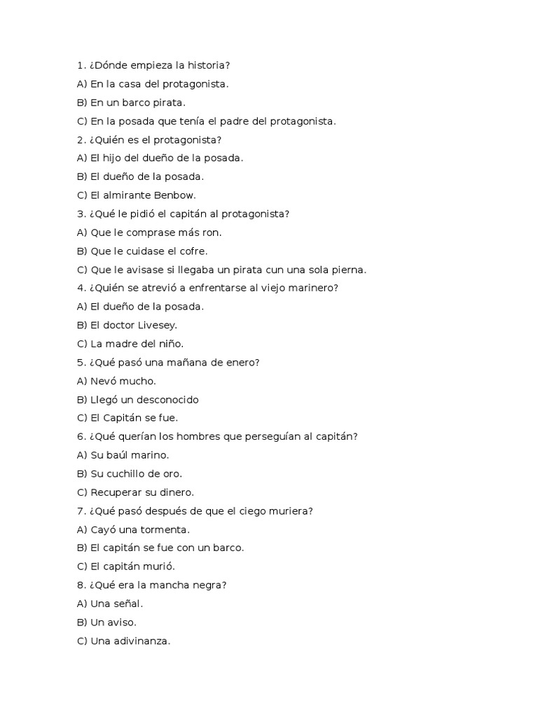 Pistas de Búsqueda del Tesoro Infantil | PDF | Isla del tesoro | Piratería