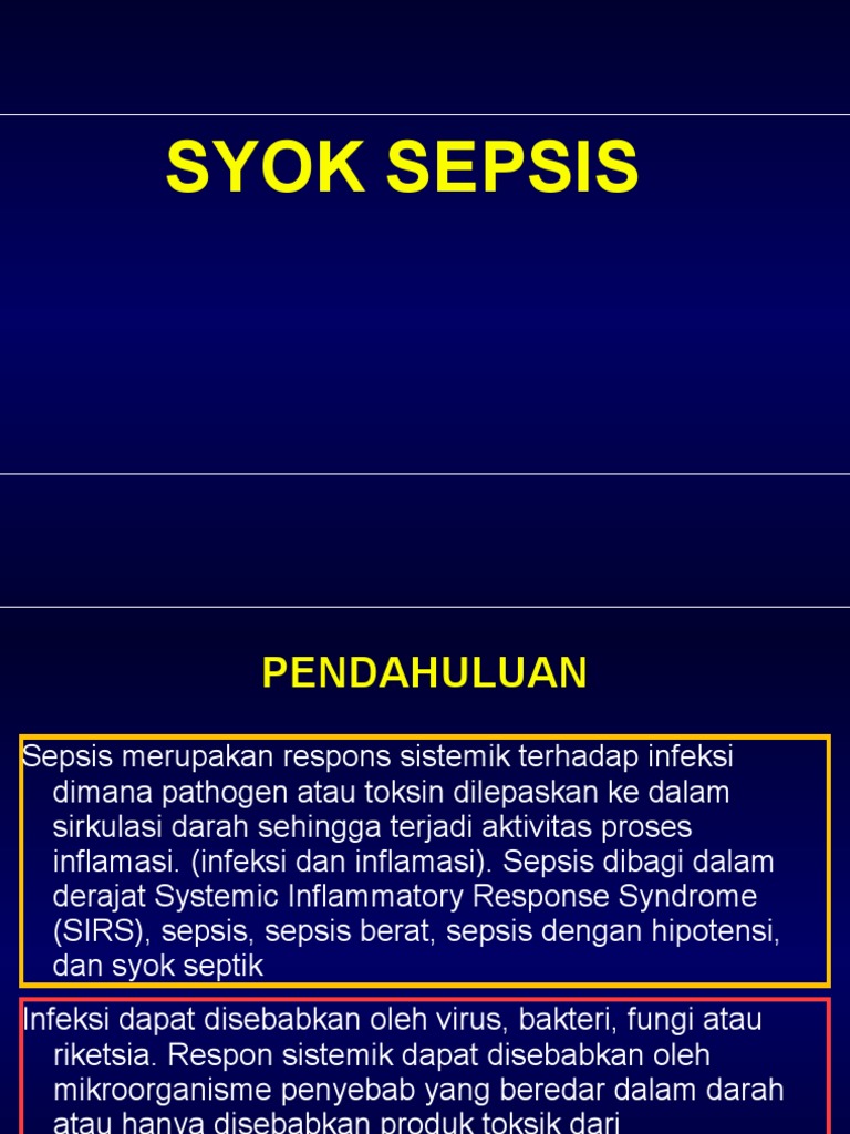 Syok Sepsis 2016 | PDF