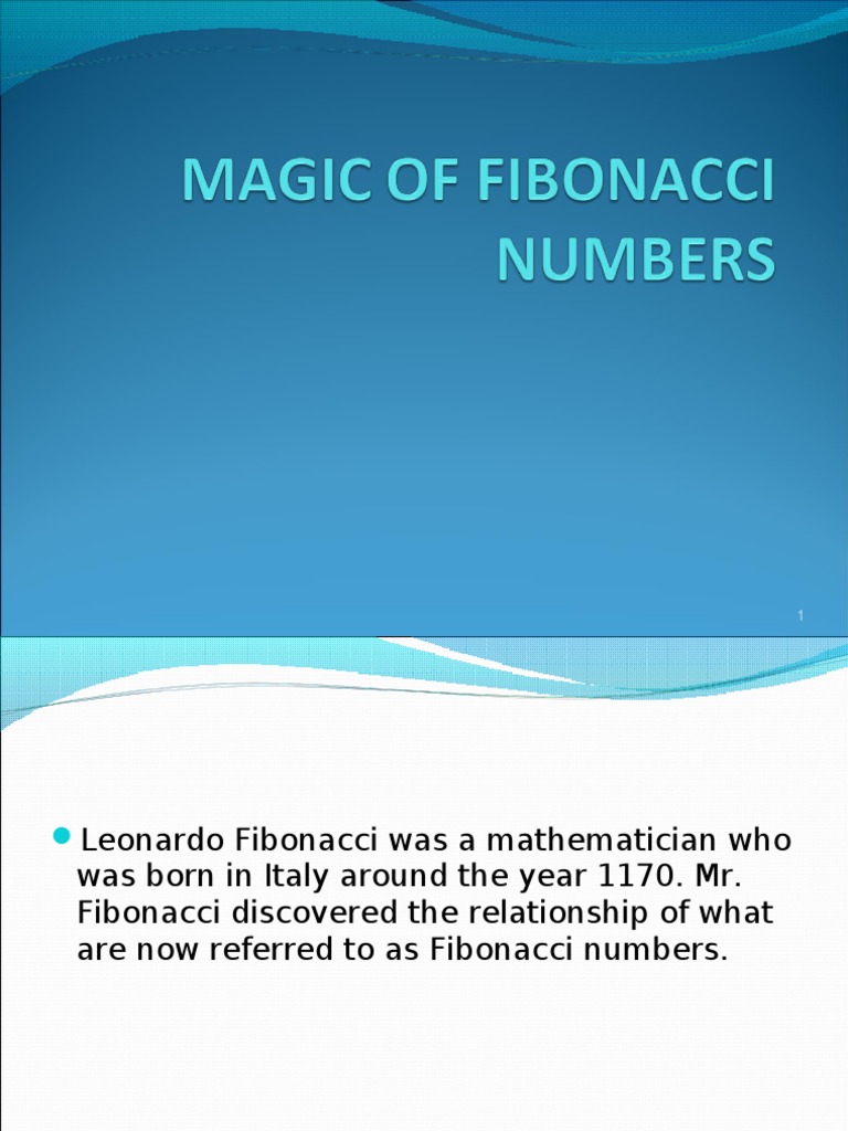 Fibonacci Numbers & Financial Analysis | PDF