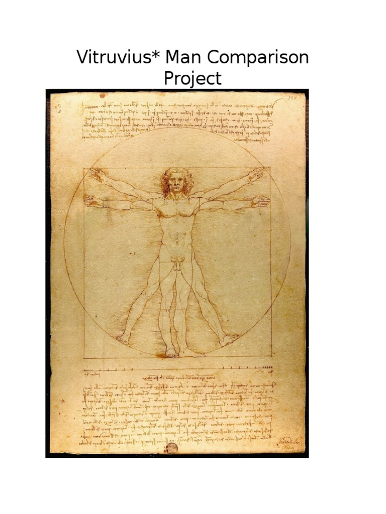 Vitruvius Man Comparison Project | Download Free PDF | Teaching Mathematics | Science