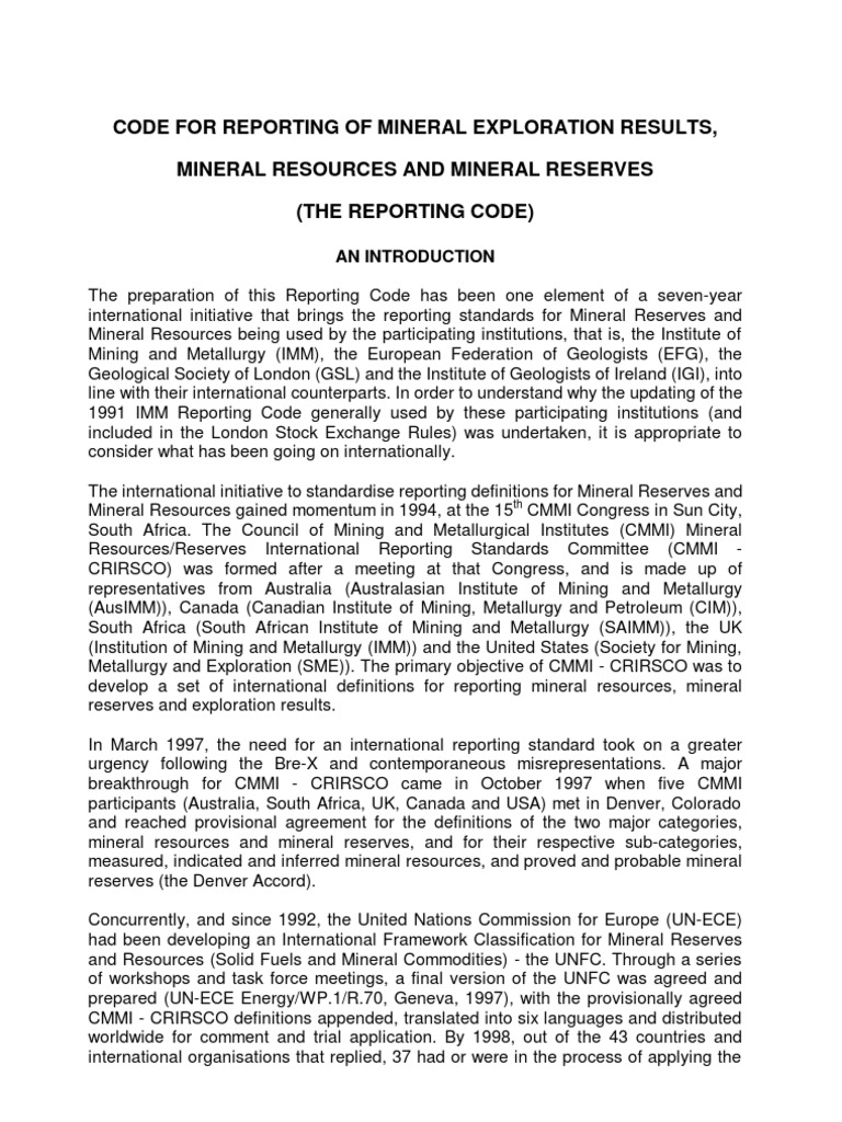 Code Introduction | PDF | Mining | Business