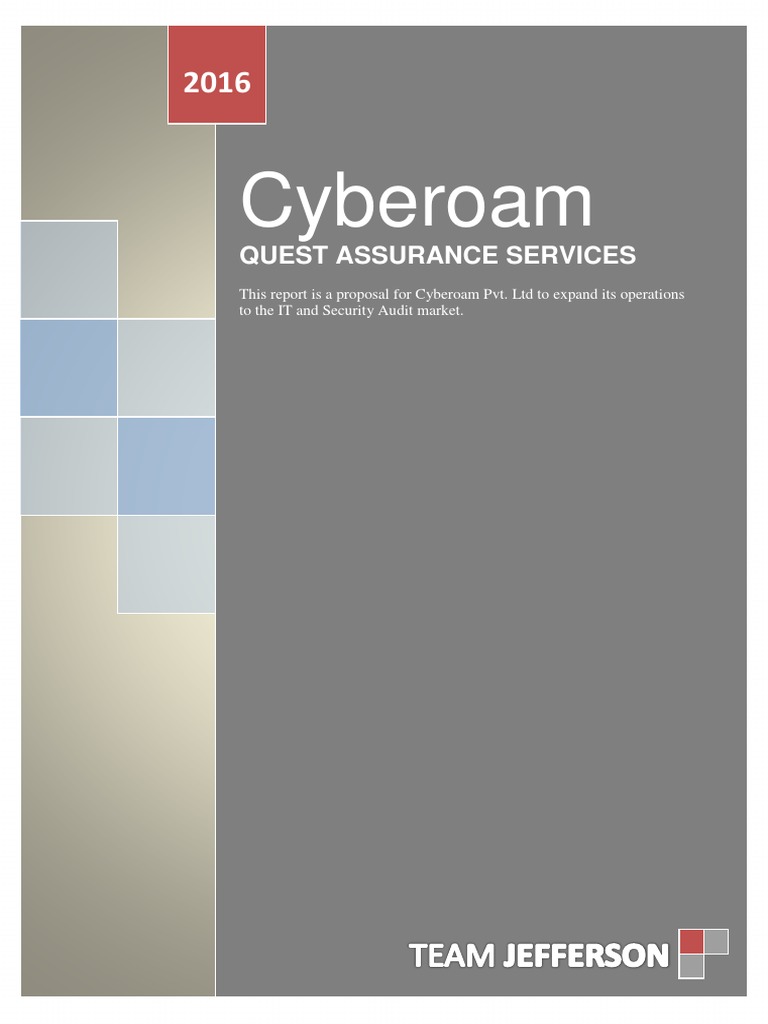 CYBEROAM: Cyber Security Business Plan | PDF | Computer Security | Security