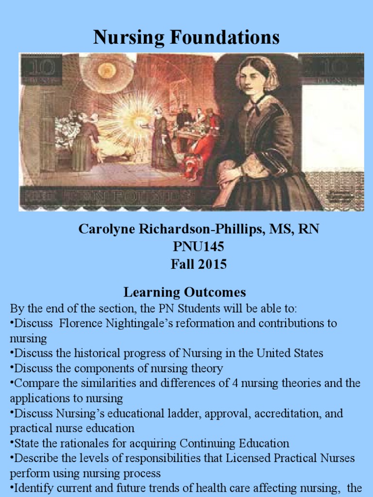 CH 1 Nursing Foundations Students | PDF | Nursing | Theory