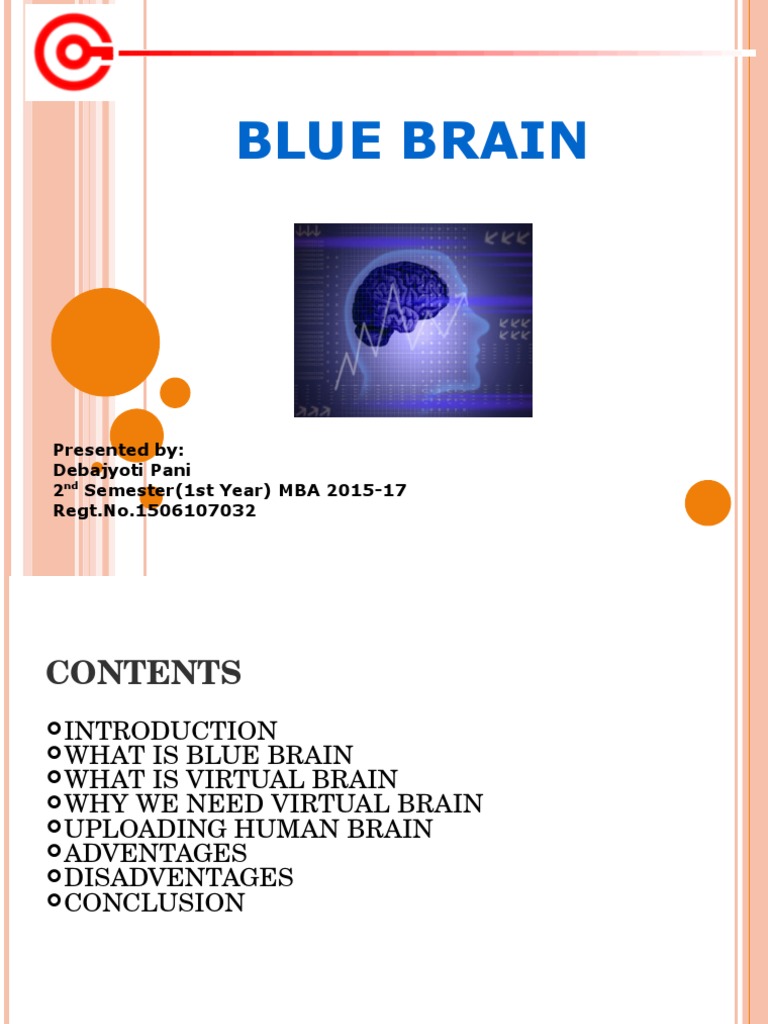 Blue Brain | PDF | Brain | Mind