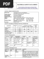 MSDS Exide | PDF | Workplace | Occupational Safety And Health