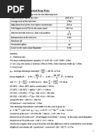 Trapezoidal Open Channel Design Calculations | PDF | Equations ...