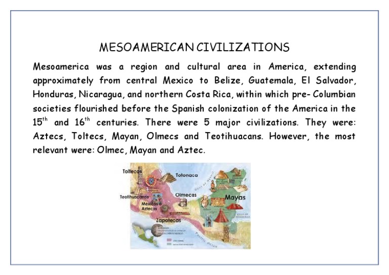 Mesoamerican Civilizations | PDF