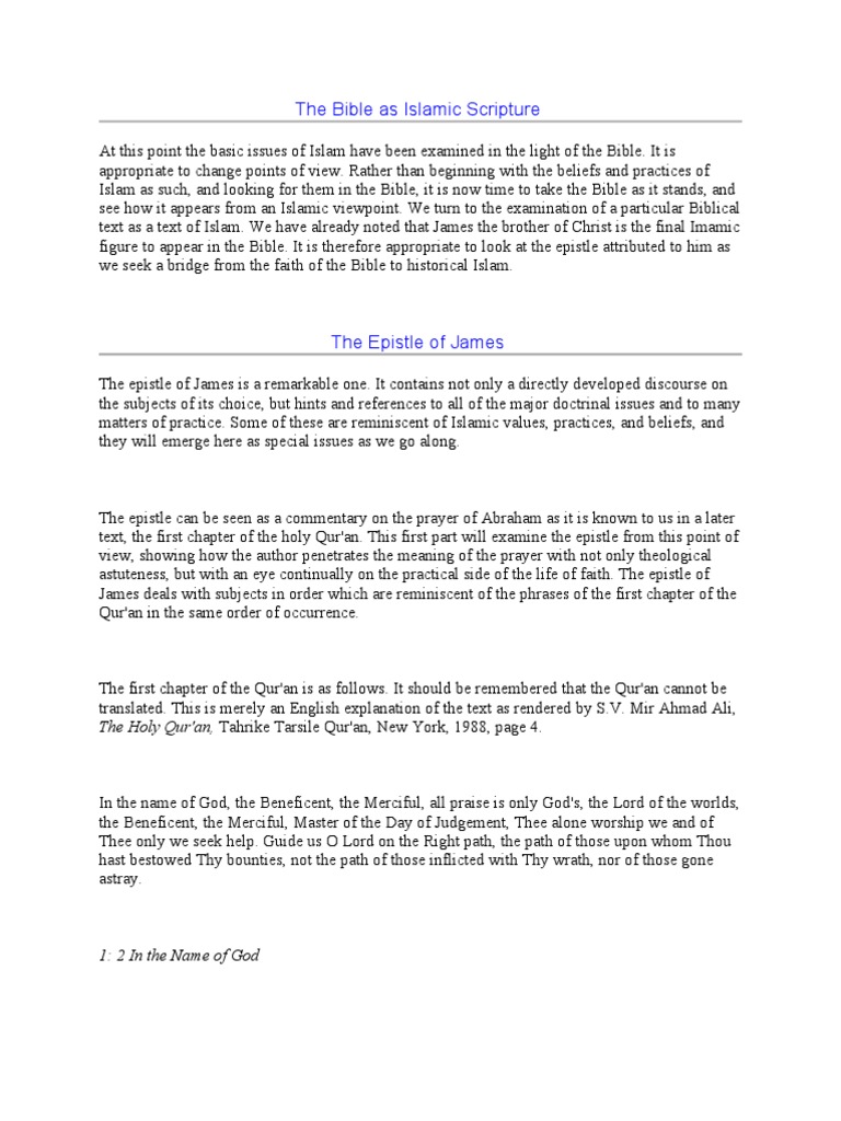 Biblical Insights on Islamic Faith | PDF | Grace In Christianity | Jesus