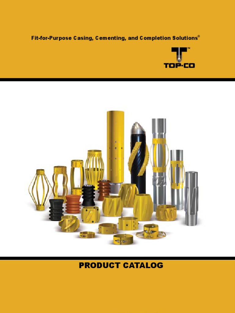 Top Co Catalog July 2016 - R14 | PDF | Casing (Borehole) | Valve