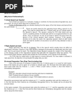 Debate Script | PDF | Expert | Justification