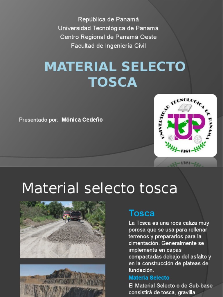 Material Selecto Tosca f | Road | Concrete
