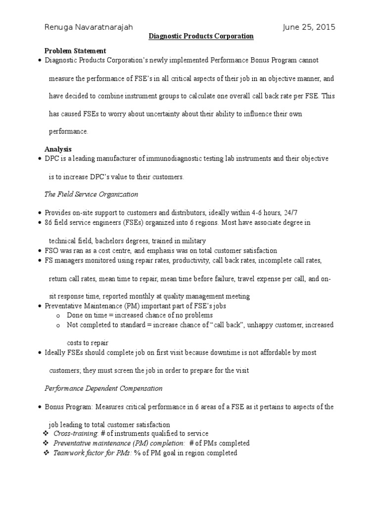 DPC Analysis | PDF | Motivation | Motivational