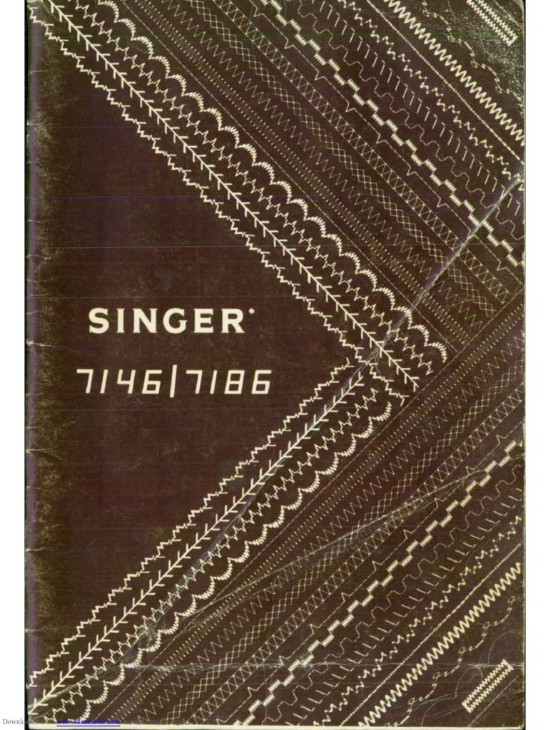 Singer 7146 7186 | PDF | Internet Ethics | Multimedia