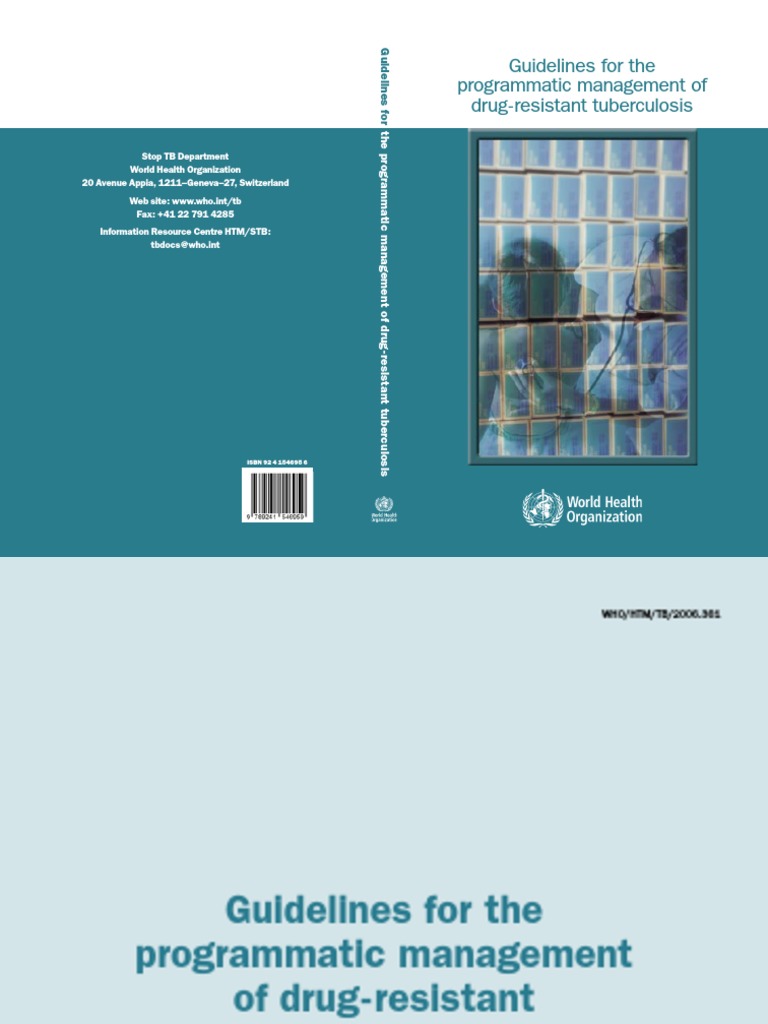 TB Guidelines PDF | PDF | Tuberculosis | Antimicrobial Resistance