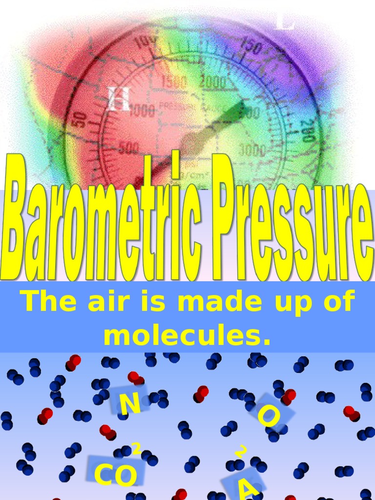 3.barometric Pressure | PDF | Atmospheric Pressure | Atmosphere Of Earth