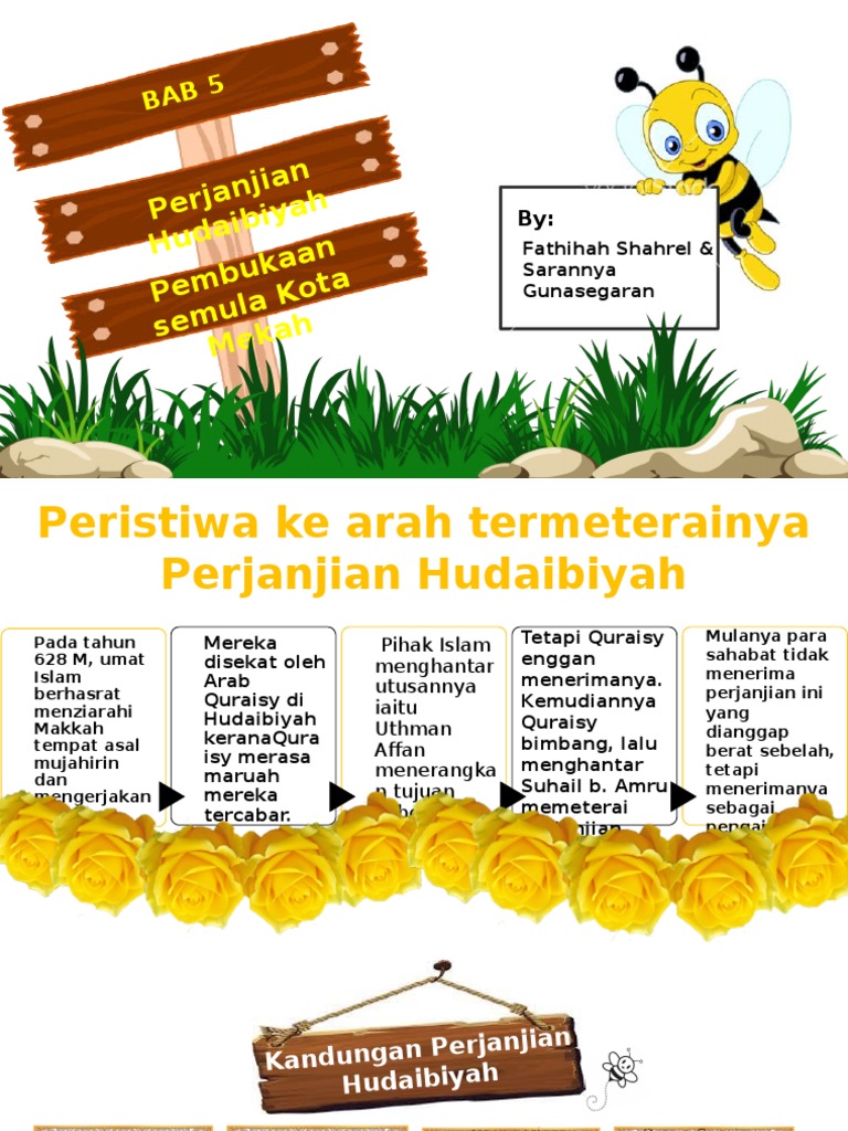 Sejarah Tingkatan 4 PERJANJIAN HUDAIBIAH | PDF | Sejarah | Agama ...
