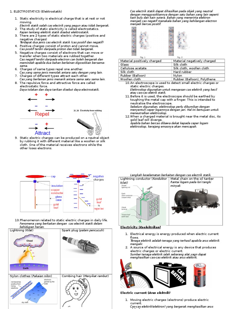 Form 3 Chapter 7 | PDF | Series And Parallel Circuits | Volt
