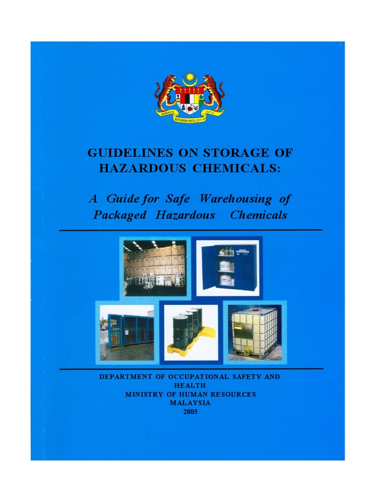 Guidelines for the Safe Storage of Packaged Hazardous Chemicals in ...