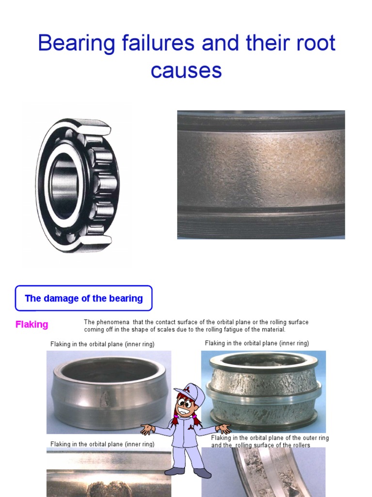 Bearing Failures and Root Causes | PDF | Bearing (Mechanical) | Wear