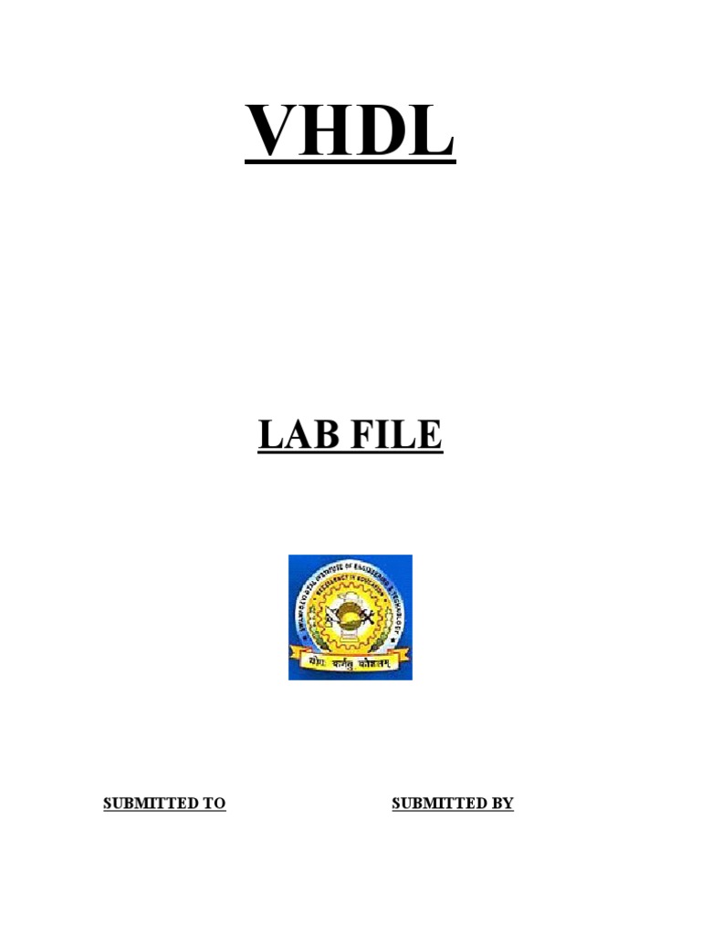 Lab File: Submitted To Submitted by | PDF