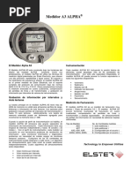 Medidores A3r Elster Guia de Estudio | PDF | Transformador | Corriente ...