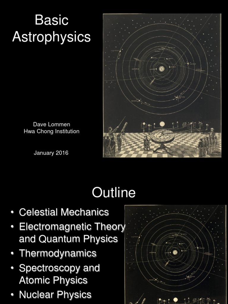 Basic Astrophysics | PDF | Radioactive Decay | Apsis