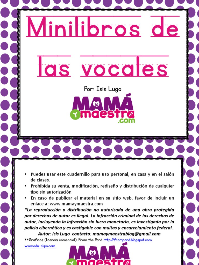 Mini Libros Vocales | PDF | Business | Naturaleza