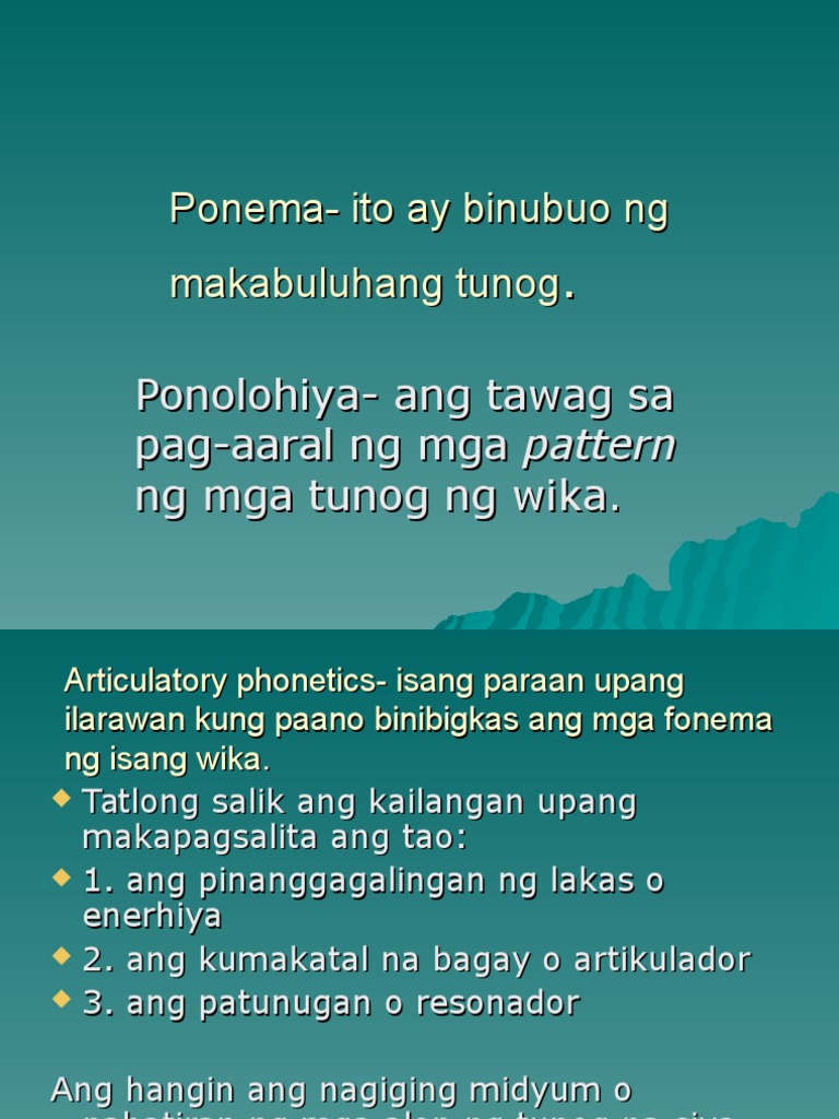 Fonema | PDF