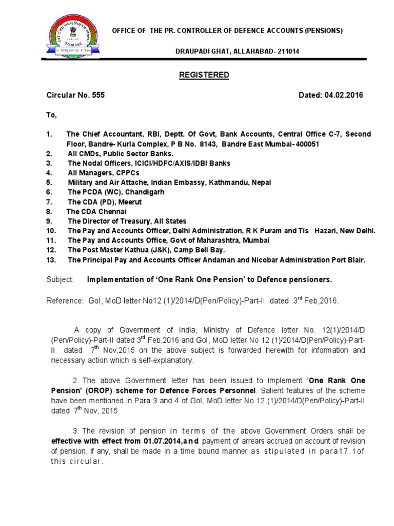 Circular 555 | PDF | Lieutenant | Commander