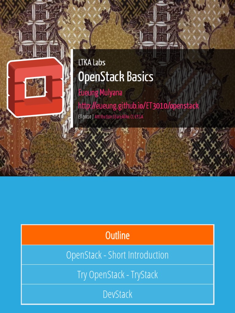 Openstack Trystack Devstack 160416041840 PDF | PDF | Open Stack | Cloud Computing