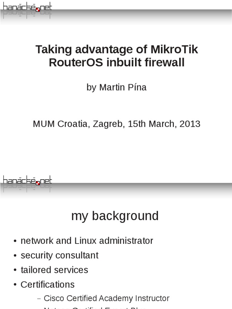 Ddos Detect Mikrotik | PDF | Ip Address | Firewall (Computing)
