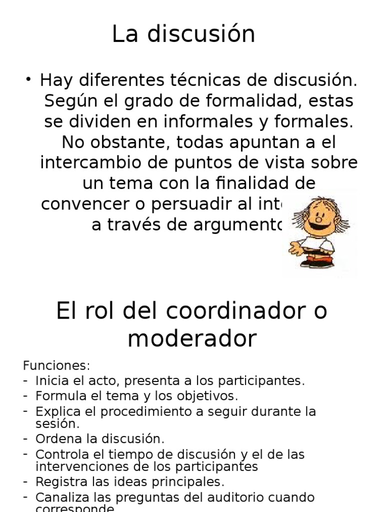 Tecnicas de Discusion Oral | PDF | Conversacion | Science