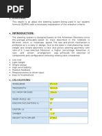Ackerman Angle Calculations | PDF | Steering | Triangle