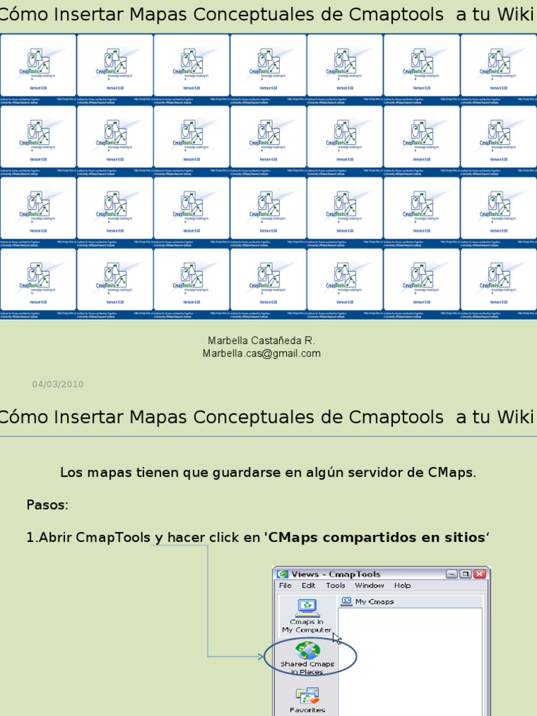 Presentacion Cmaptools | PDF | Wiki | Hipervínculo