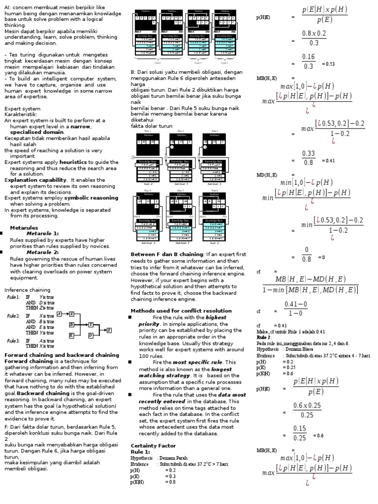 Belajar UTS | PDF | Expert | Emergence