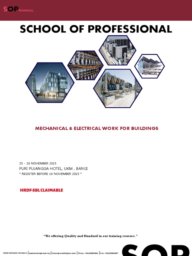 Mechanical & Electrical Work For Buildings | PDF | Hvac | Heating ...