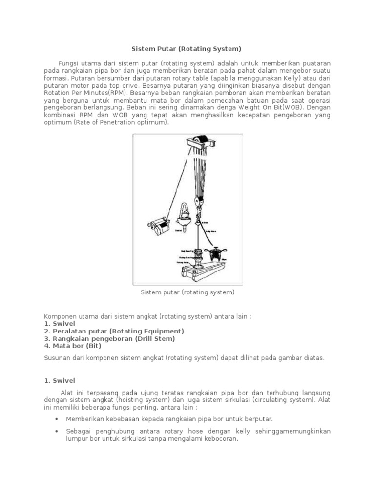 Sistem Putar | PDF