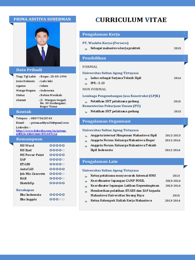 Contoh CV | PDF