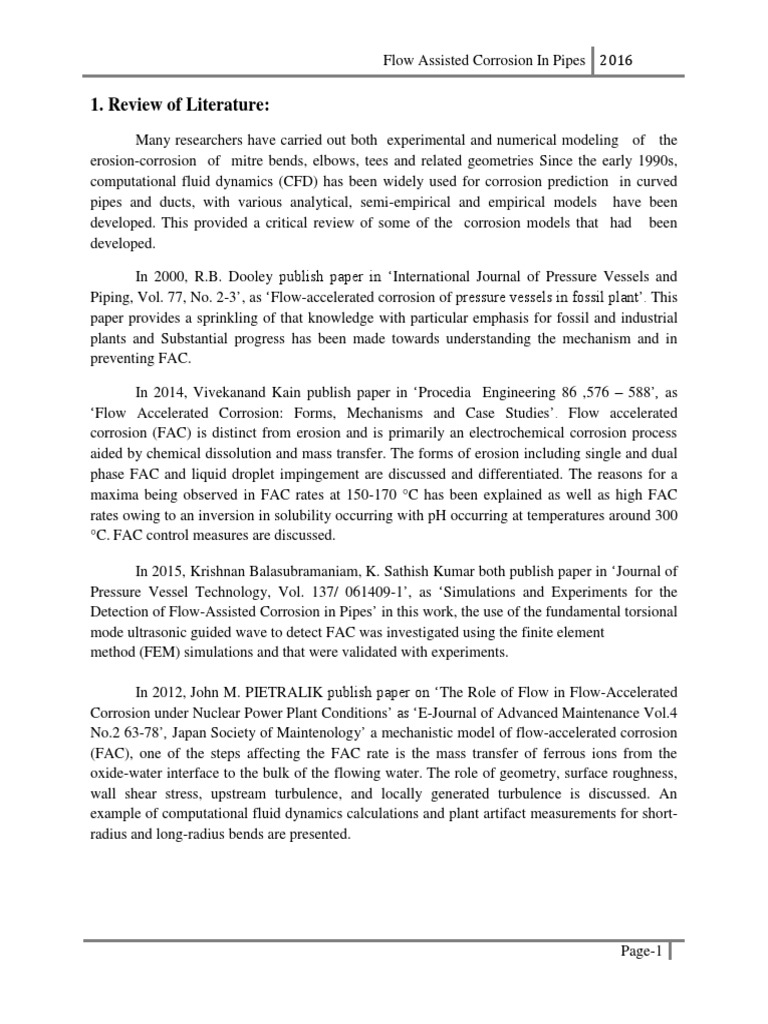 Flow assisted corrosion | Dissolution (Chemistry) | Corrosion